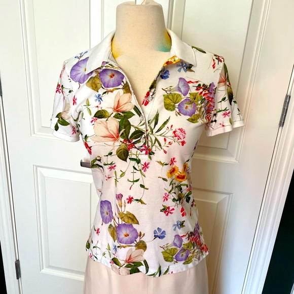 Conte of Florence | Tops | Conte De Florence Polo Shirt Size S | Poshmark